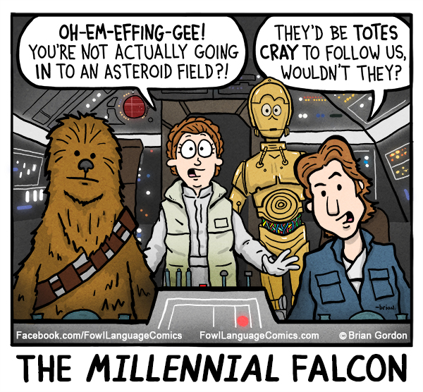 The Millennial Falcon - Fowl Language Comics