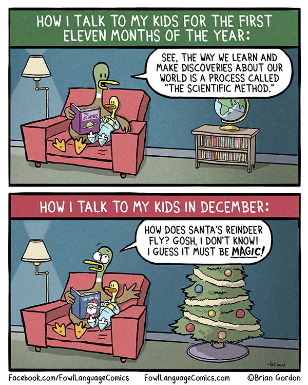 Magic In December - Fowl Language Comics