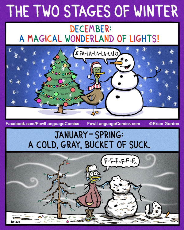 The Two Stages of Winter - Fowl Language Comics