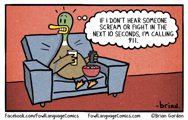 Too Quiet - Bonus Panel - Fowl Language Comics
