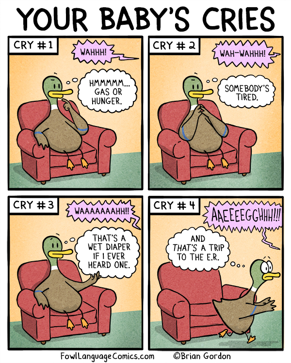Your Baby's Cries - Fowl Language Comics