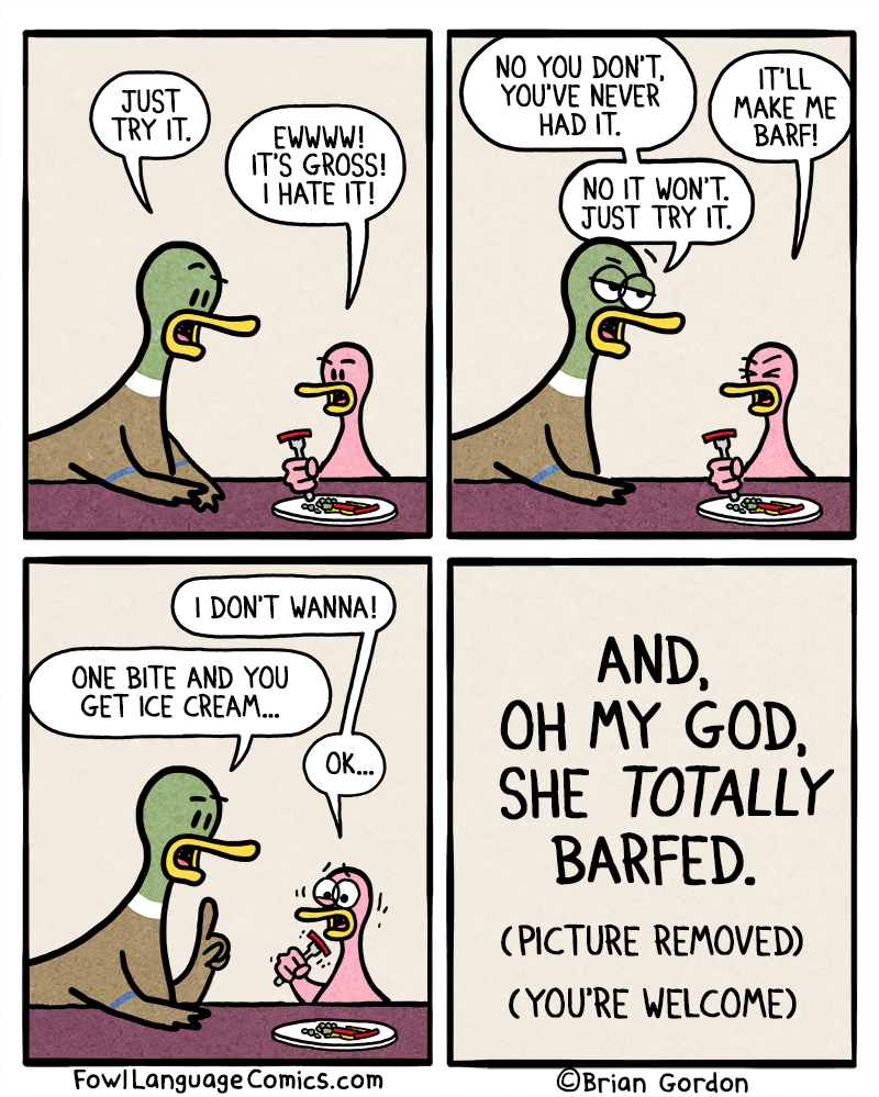 Just One Bite - Fowl Language Comics
