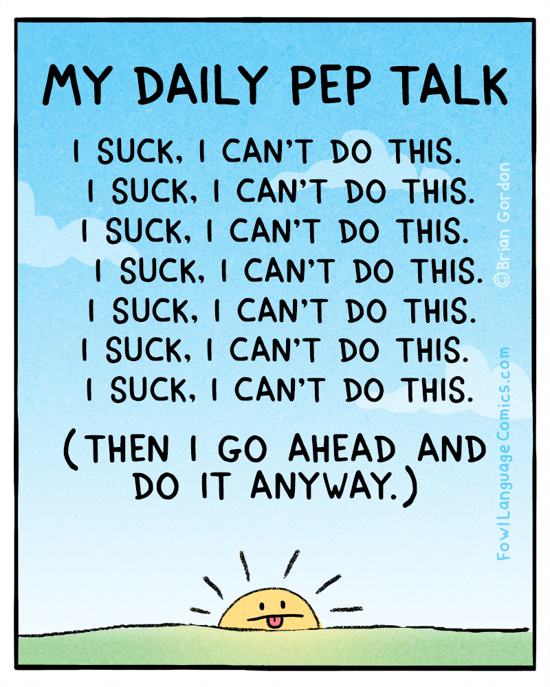 Pep Talk - Fowl Language Comics Pep Talk - Fowl Language Comics