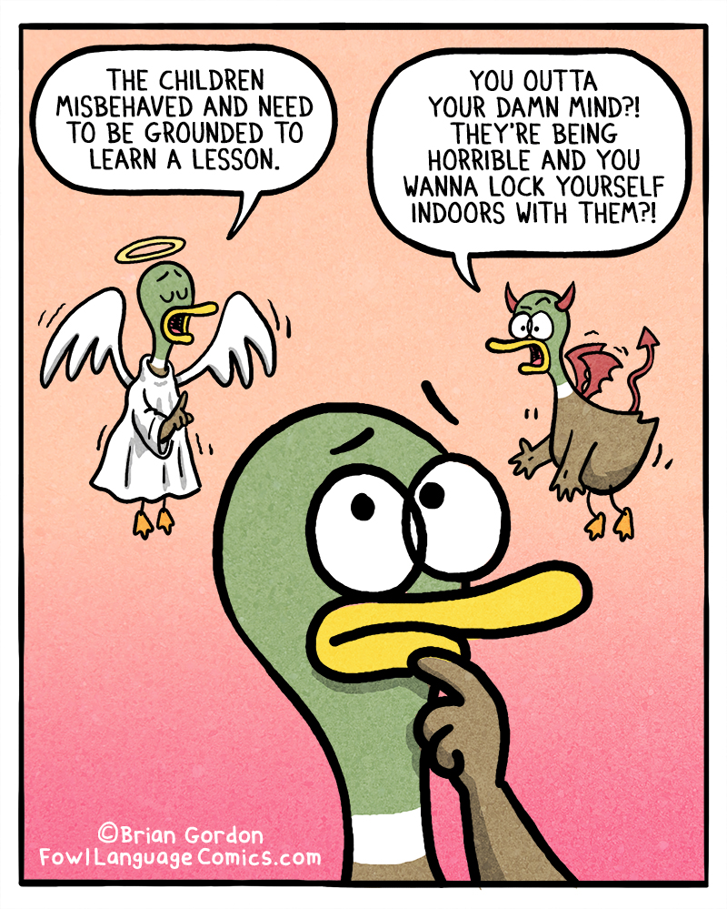 Grounding the Children - Fowl Language Comics